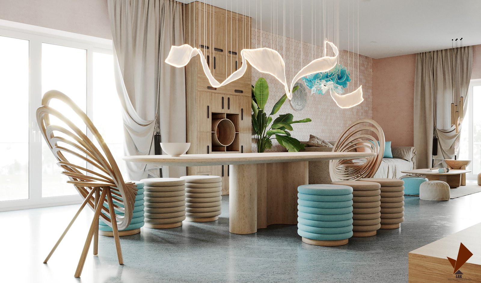 Thiết kế kiến trúc nội thất | Mẫu nhà | Vẽ 3D - LAK Studio